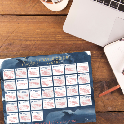 Narrow Prayer Guide – She Works HIS Way