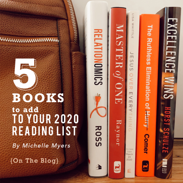 5 Books to Add to Your 2020 Reading List – She Works HIS Way